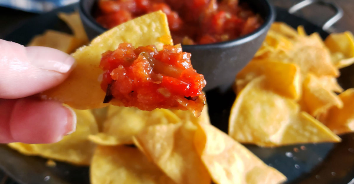 Fire Roasted Red Salsa - Frugal Hausfrau