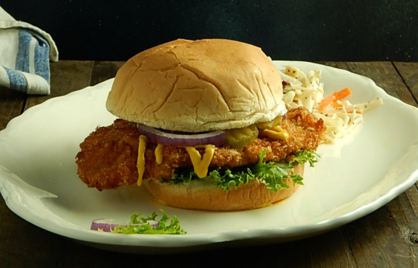 The Iowa Pork Tenderloin Sandwich - Frugal Hausfrau