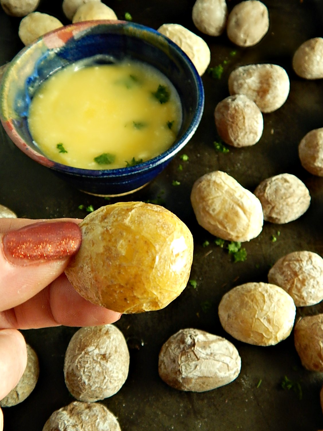 Syracuse Salted Potatoes - Frugal Hausfrau