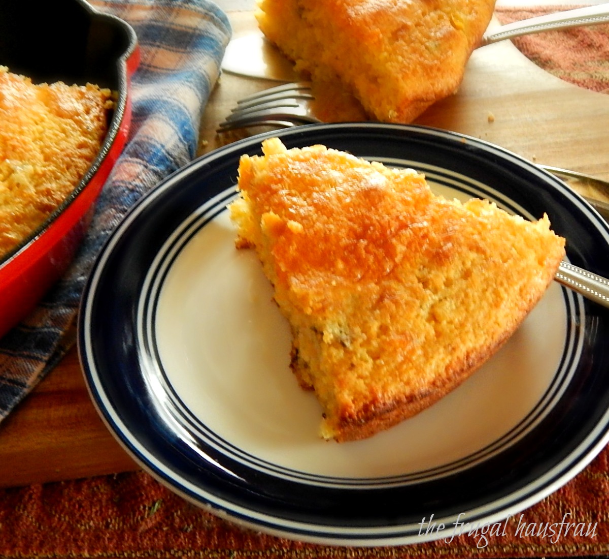 Jalapeno Cheddar Cornbread Frugal Hausfrau