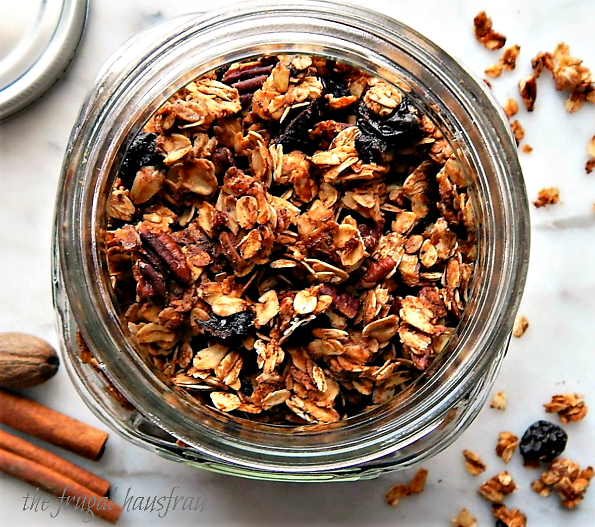 Gingerbread Granola - Frugal Hausfrau