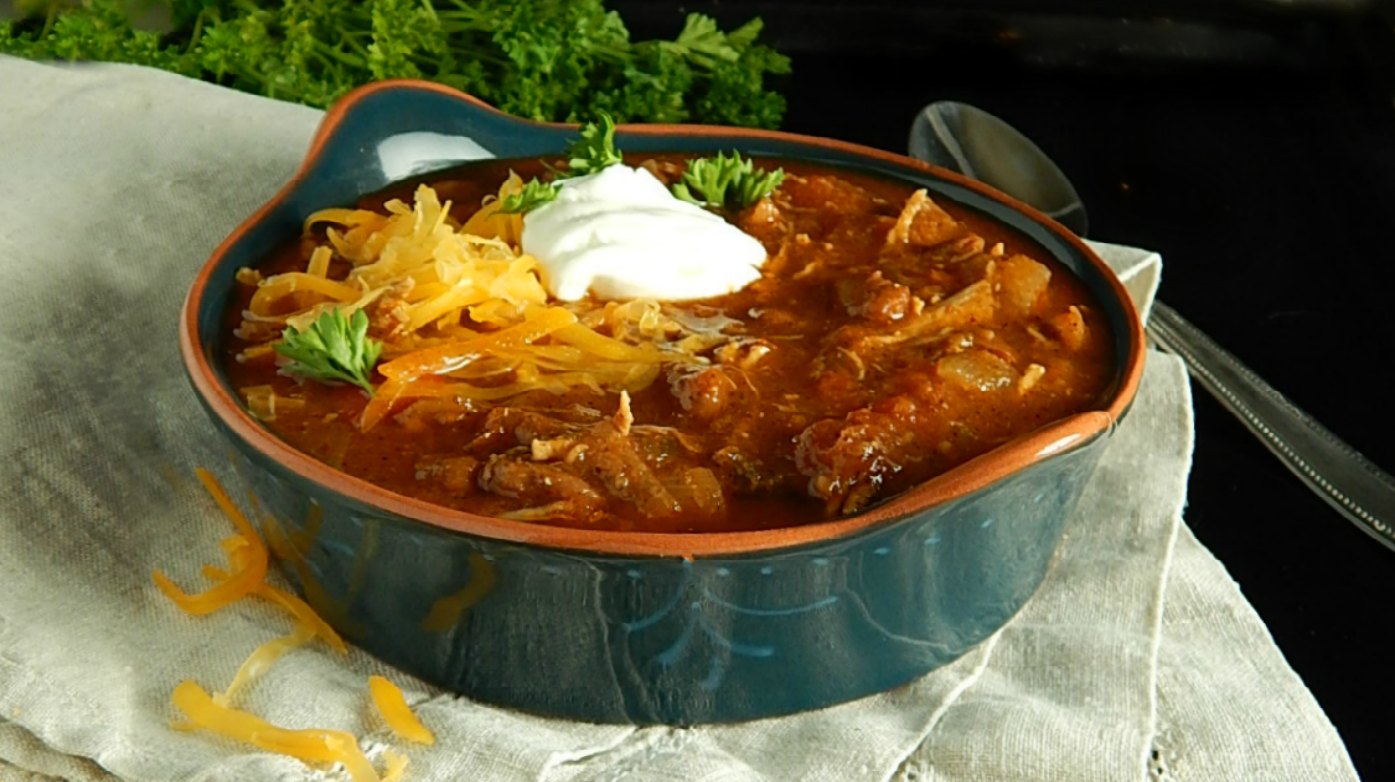 Barbecue Chicken Chili - Frugal Hausfrau