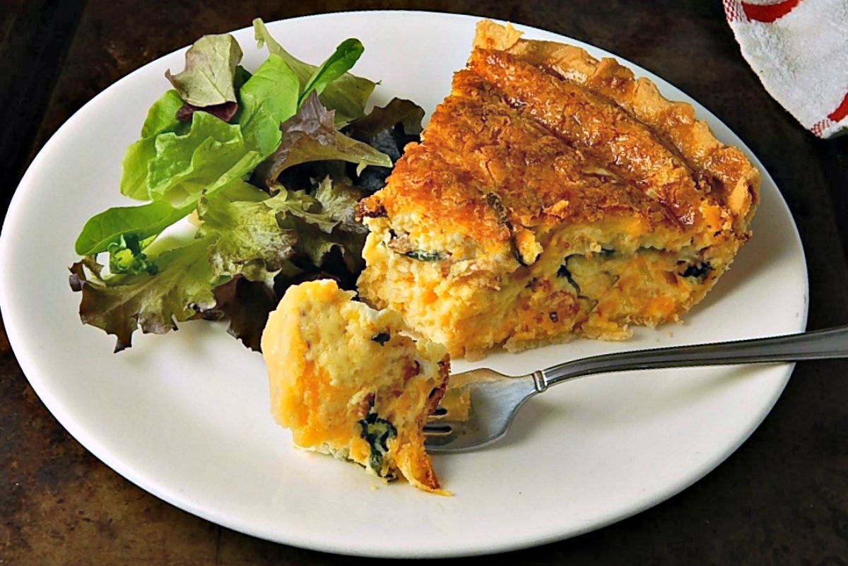 Simon Pearce Quechee Quiche - Frugal Hausfrau